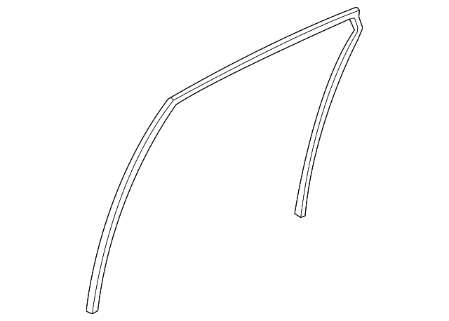 Hyundai - 83530-AA001 - Run Channel - 2021-2025 Hyundai | OEM Hyundai ...