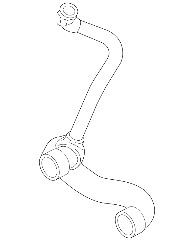 11537594319 - 2012-2016 BMW Engine Coolant Hose (11-53-7-594-319) | BMW ...