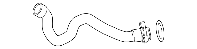 2012-2018 BMW Engine Coolant Hose 11537598234 | OEM Parts Online