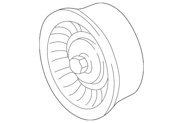 1997-2010 Jaguar Idler Pulley C2C37064 | OEM Parts Online