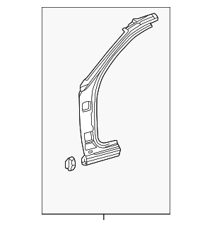 163-630-20-10 - Hinge Pillar 2002-2005 Mercedes-Benz | Mercedes-Benz ...