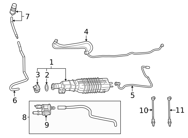 2021-2023 Ram 1500 Sensor 68497499aa | TascaParts.com