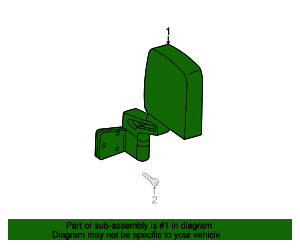 1994-2002 Jeep Wrangler Mirror 82215331AC | Mopar Parts Canada