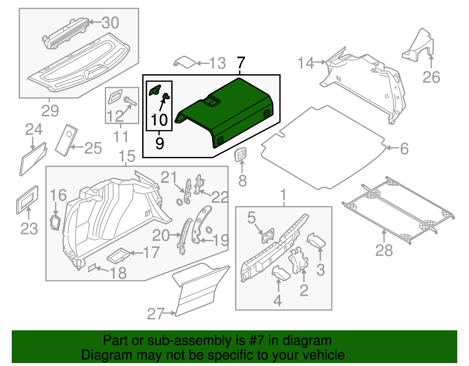 2015-2016 Volkswagen Jetta Battery Cover 5C6-863-082-A-1BS | OEM VW ...