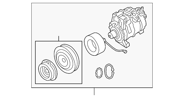 2019-2024 Ram 1500 Compressor 68340016AB | Mopar Parts Canada