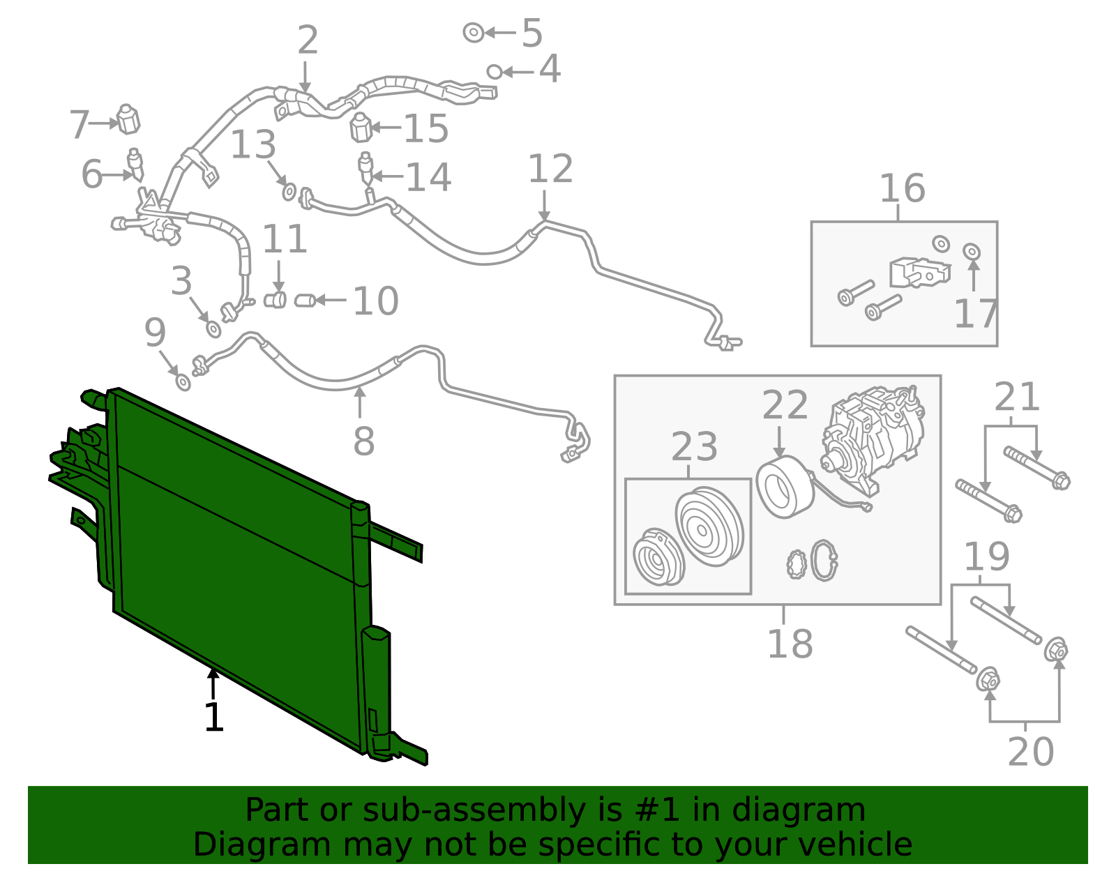 2019-2025 Ram Cooler 68312697AD | Mopar Parts Canada