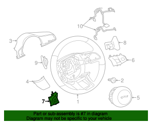 T2H7017 - Steering Wheel Radio Controls 2016-2021 Jaguar ...