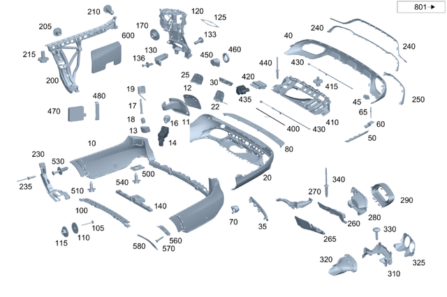 2015-2020 Mercedes-Benz Shaped Wire Spring 000-993-54-00 | Mercedes ...