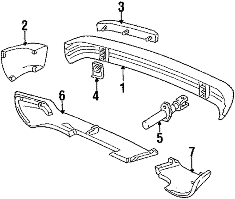 Bumper & Components - Rear for 1984 Porsche 944 | Sunset Porsche Parts
