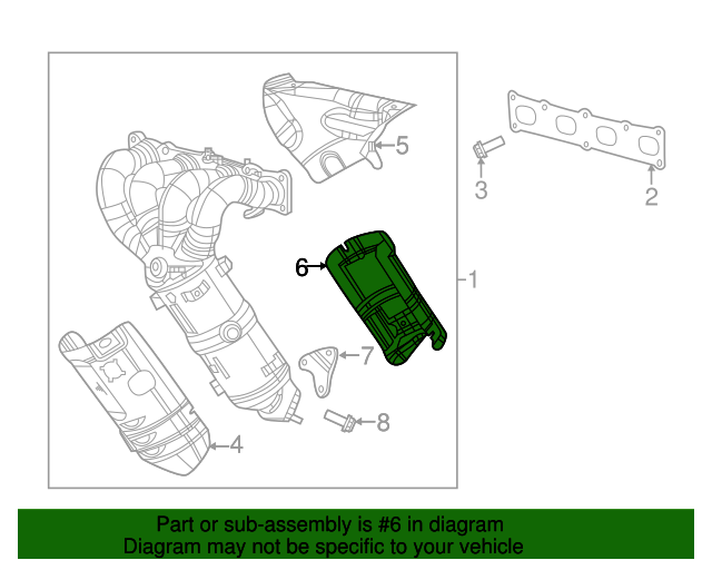2014-2020 Mopar Heat Shield 68271573AA | TascaParts.com
