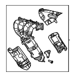 68432405AA - Headlamp Cap Right | Mopar Parts Canada