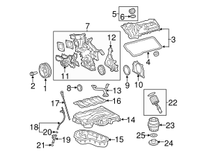 15104-31120 - Oil Pick-Up 2005-2018 Toyota | AutoNationParts.com