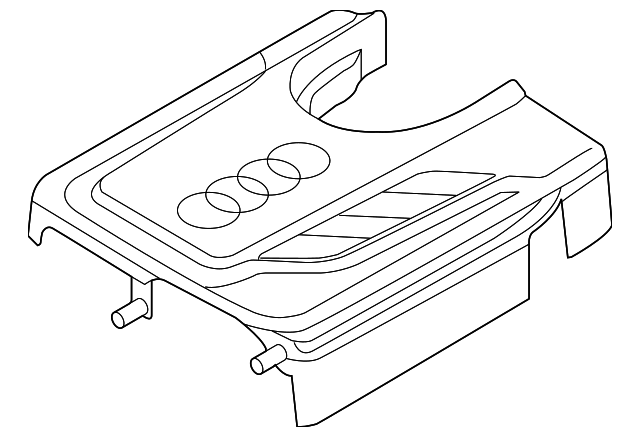 Volkswagen Engine Cover 04E-103-925-F | Auto Parts