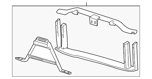 20927279 - Radiator Support 2010-2014 GM | AutoNationParts.com