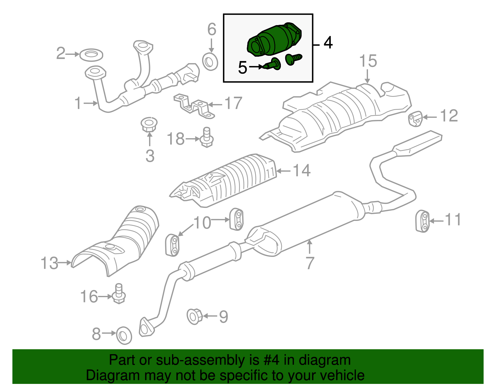 2011-2015 Honda Catalytic Converter 18150-RV0-A00 | Retail Performance ...
