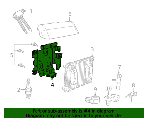 68186323AB - Lift-Gate Opening Trough Left - 2017-2020 Mopar | Mopar ...