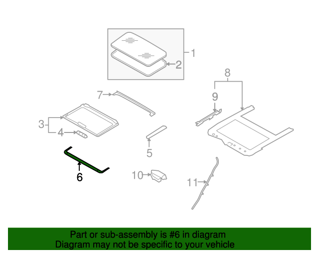 2008-2013 Infiniti Air Deflector 91280-JL03A | INFINITI Parts ...