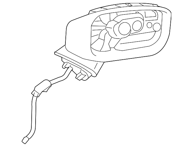 2021-2024 Mazda CX-5 | Mirror | KJL1-69-121C | Mazda Online Parts