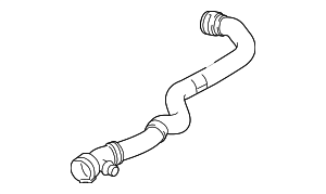17127535529 - 2018-2019 BMW Lower Hose (17-12-7-535-529) | BMW of South ...