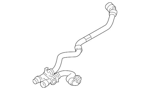 17129894753 - 2018-2019 BMW By-Pass Hose (17-12-9-894-753) | BMW of ...