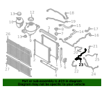 17129894753 - 2018-2019 BMW By-Pass Hose (17-12-9-894-753) | BMW of ...