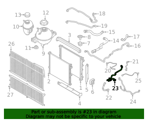 17129894753 - 2018-2019 BMW By-Pass Hose (17-12-9-894-753) | BMW of ...