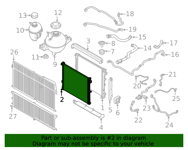 2018-2021 BMW Inter-Cooler 17-11-9-468-695 | Online BMW Shop