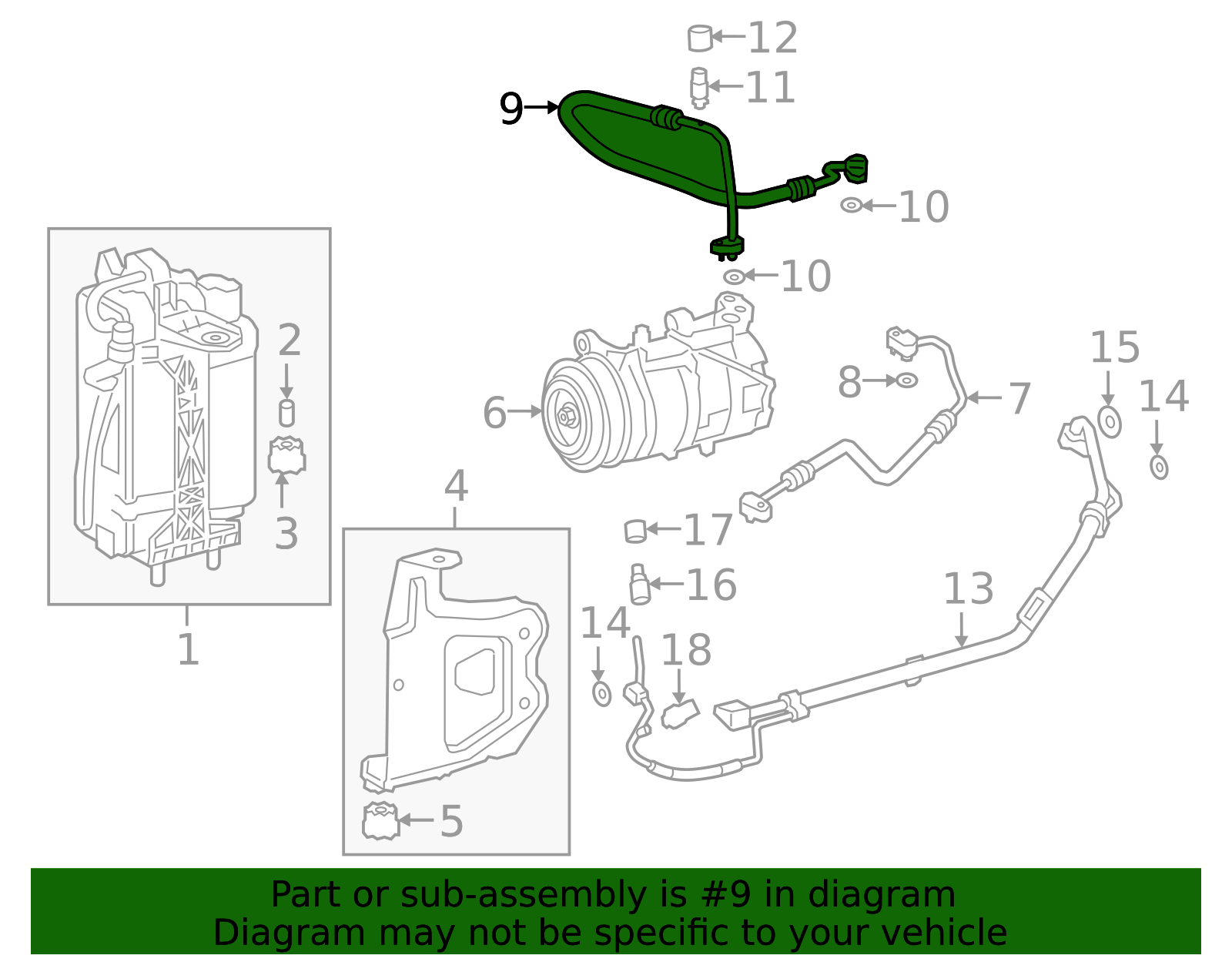 Genuine BMW 64-53-9-395-455 | Suction Hose | FREE Shipping on Most ...