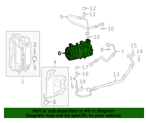 64529482996 - 2019-2023 BMW Compressor (64-52-9-482-996) | BMW of South ...