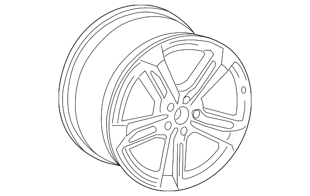 4H0-601-025-CB - Wheel, Alloy 2014-2018 Audi | Audi OEM Parts