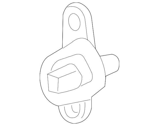 2014-2022 GM Passenger Side Tailgate Hinge 23439650 GM | GMPartsDirect.com