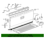 2007-2019 GM Tailgate Torque Rod 25889653 GM | GMPartsDirect.com