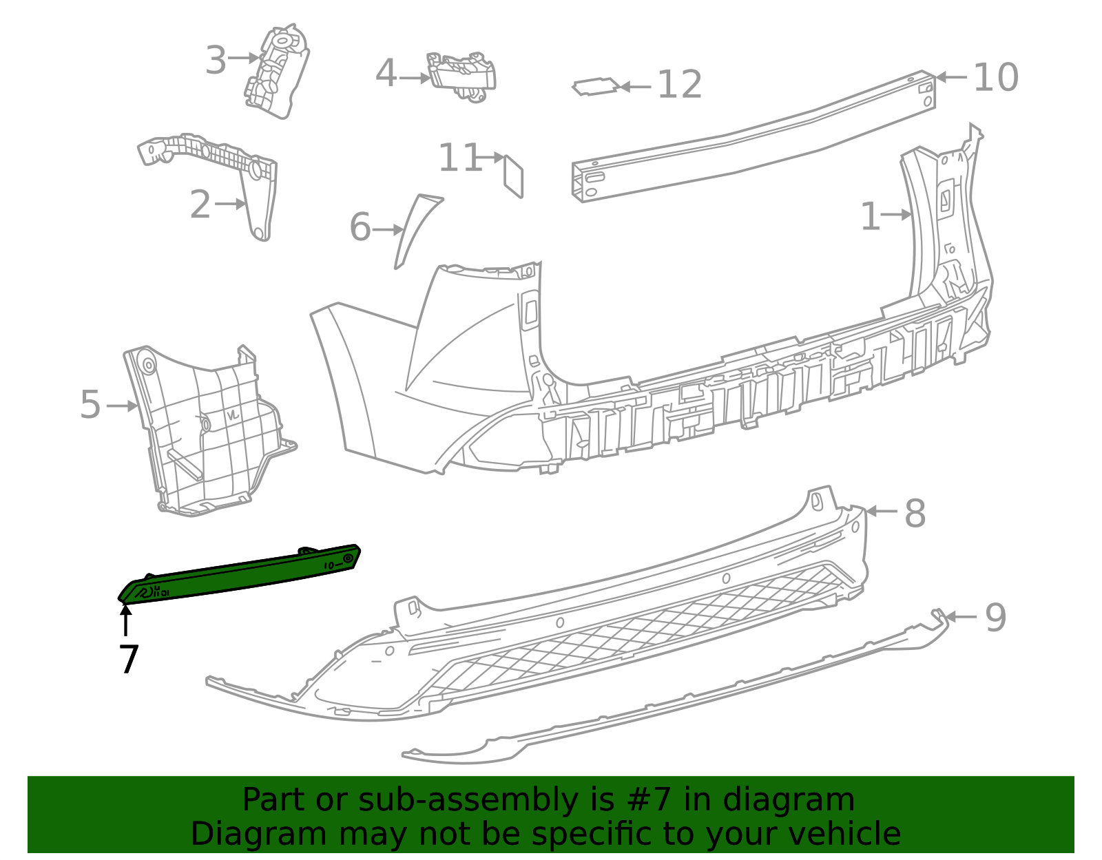 2021-2025 Toyota Reflector Panel 81920-08020 | Toyota Parts Center