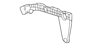 Genuine Toyota Side Support part# 52155-08020 for 2021-2024 Toyota ...