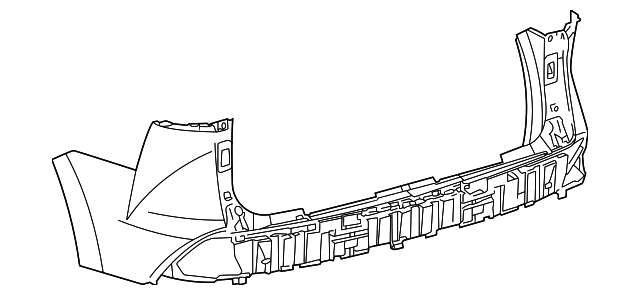 52159-08909 - Bumper Cover - 2021-2024 Toyota Sienna | OEM Genuine ...