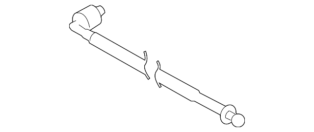 61677170200 - 2007-2013 BMW X5 Washer Hose (61-67-7-170-200) | BMW of ...