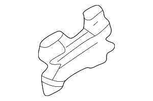 51138166675 - 1995-2003 BMW Body Side Molding Clip (51-13-8-166-675 ...