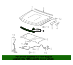 15911579 - OEM GM Front Molding | GMPartsCenter.net | GM Parts Center