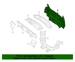 204-640-17-71 - Rear Body Panel 2008-2015 Mercedes-Benz | Mercedes-Benz ...