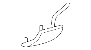 207-698-09-30-9999 - Rocker Panel Molding Cap 2011-2017 Mercedes-Benz ...