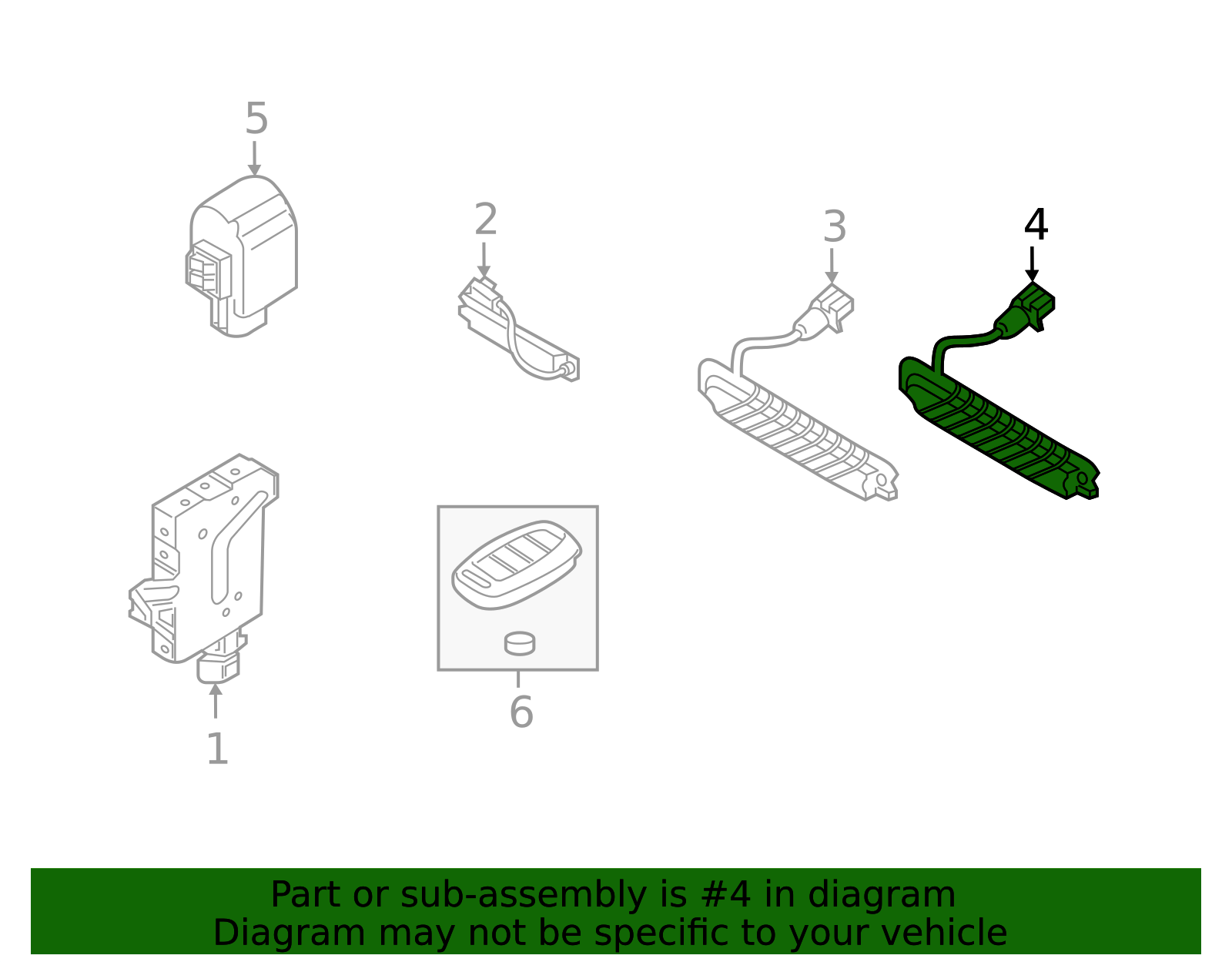 2019-2025 Hyundai Keyless Entry Antenna 95420-D4400 | QuirkParts