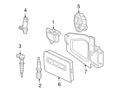 Ignition System for 2004 Dodge Ram 1500 | Mopar Parts