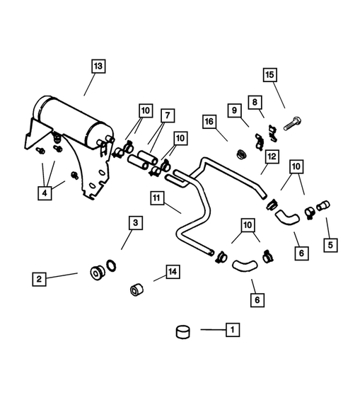Crankshaft, Piston and Torque Converter for 2001 Dodge Ram 2500 | Mopar ...