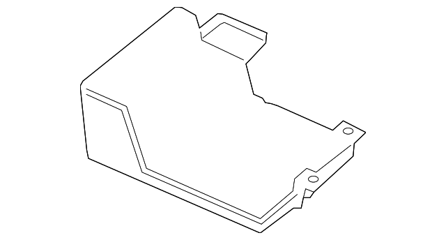 2008-2024 Mitsubishi Battery Tray 8201A003 | Mitsubishi Parts Warehouse