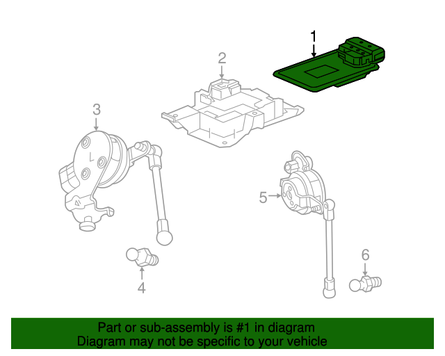 2017-2024 Chevrolet Camaro Active Suspension Control Module 84214461 GM ...