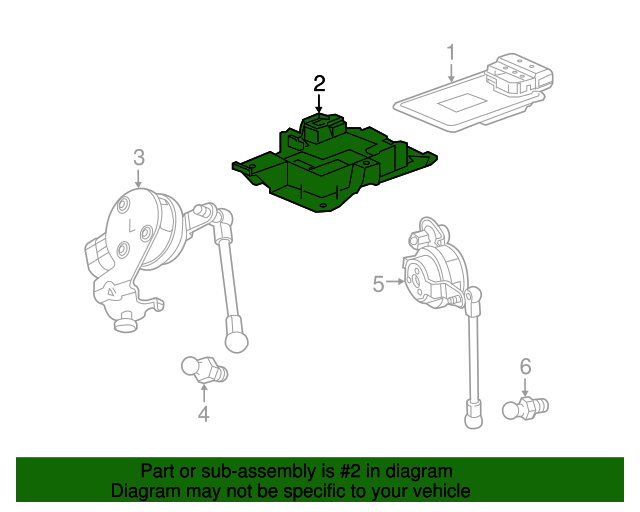 2016-2022 Chevrolet Camaro Radio Speaker Amplifier Bracket 23401119 ...