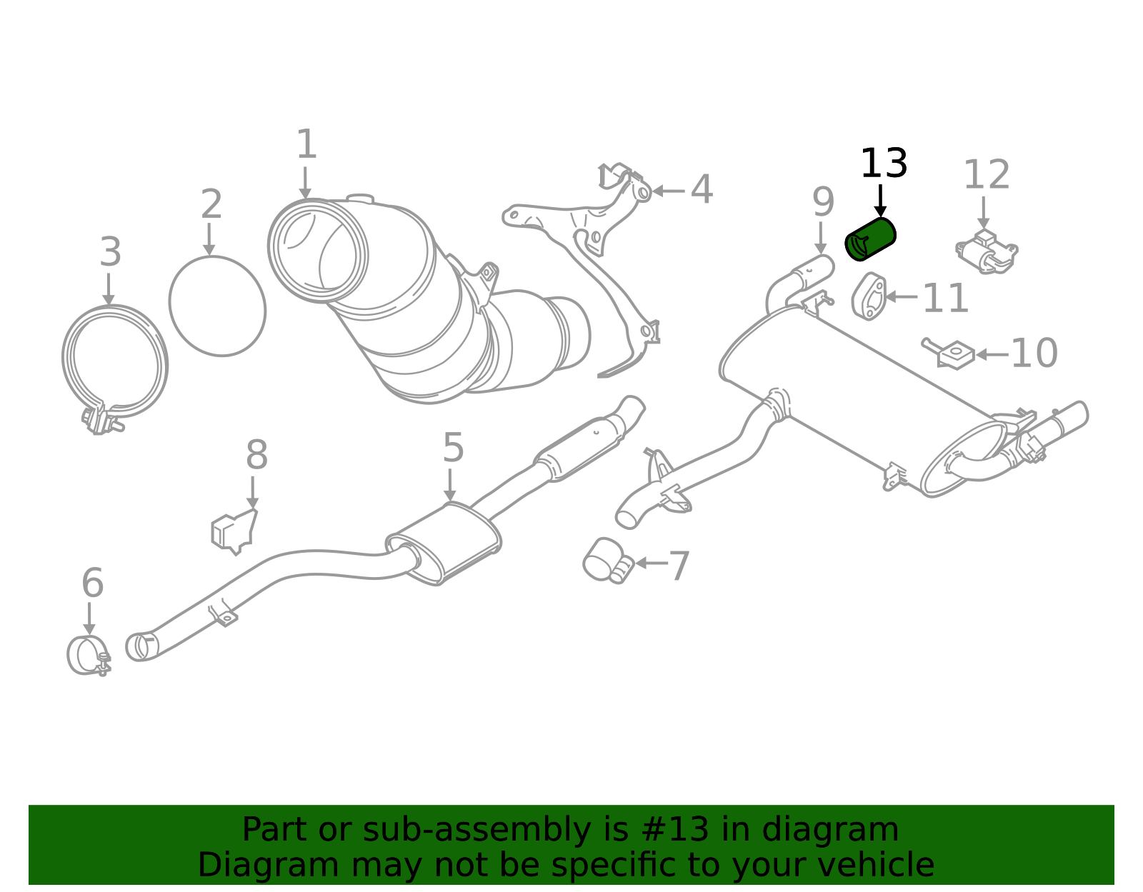 2018-2022 BMW Tailpipe Extension 18308691859 | OEM Parts Online