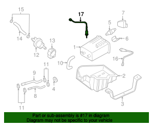 39210-23750 - Oxygen Sensor 2003-2009 Hyundai | AutoNationParts.com