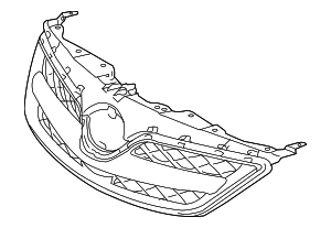 OEM 2013 Toyota Corolla Grille Part # 53111-12C50-A0 | Modern Toyota Parts
