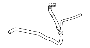 DG9Z-8C472-A - Outlet Hose 2014-2020 Ford Fusion | Big 3 Auto Parts